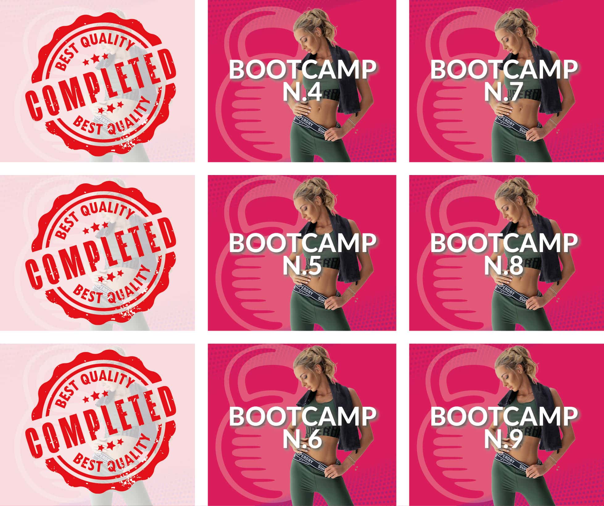 BOOT CAMP 3 - 5000 KCAL Bootcamp COMPLETATO - Alice Veglio Official Website | Bright & Fit Founder